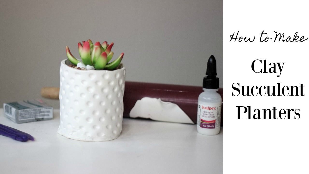 DIY Succulent Clay Planter – Home Made Luxe